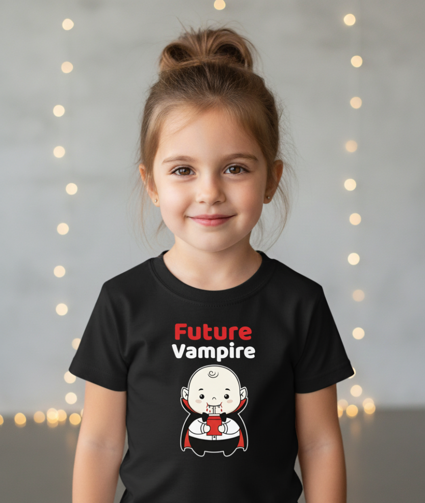 Future Vampire Shirt | Cute Kids Halloween Tee – Your Brand